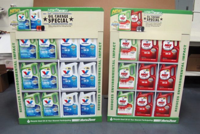 Valvoline Pallet Train Display | Mid-America Display | Mid America Display